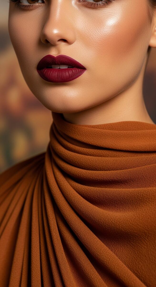 Anyone Wearing A Cinnamon Dress Needs To See My 9 Makeup Ideas ...