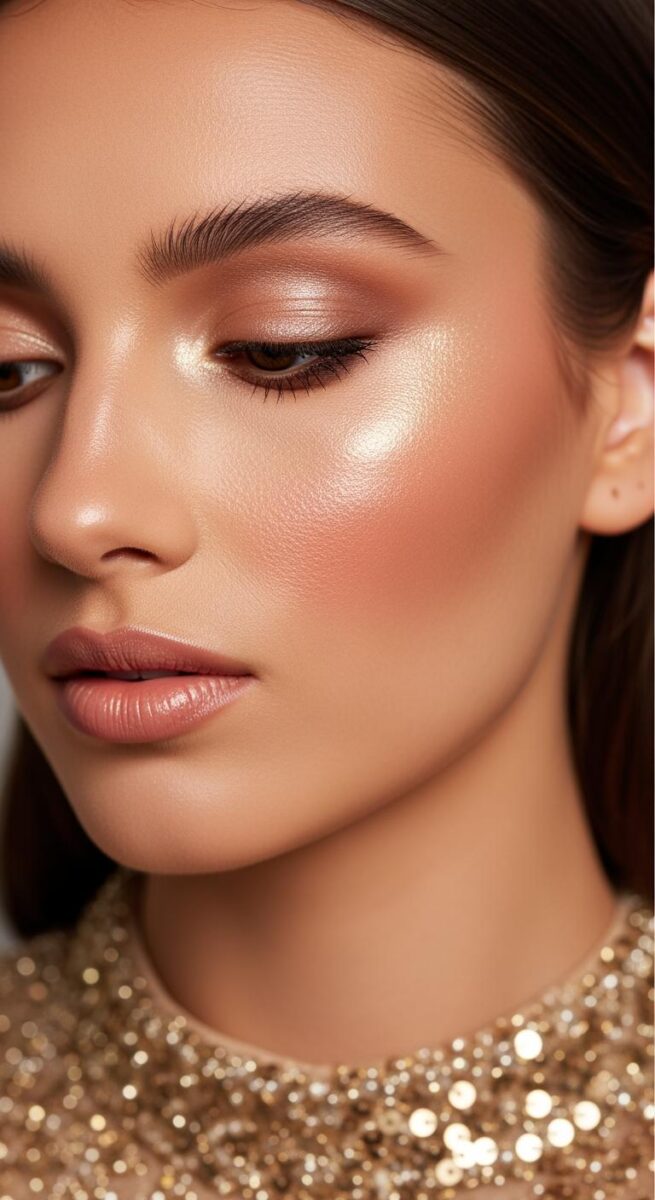 My Favorite Makeup Colors That Make a Gold Dress Absolutely Sing ...