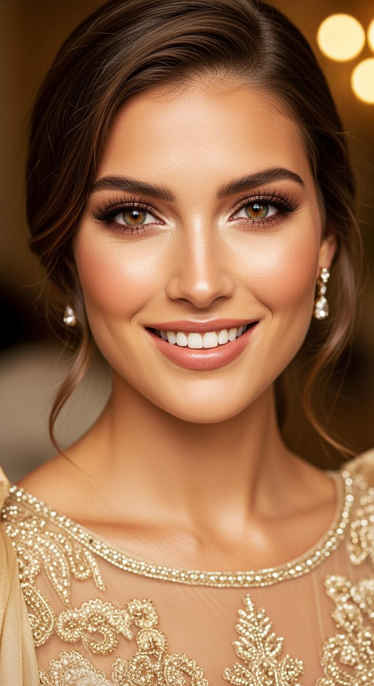 My Favorite Makeup Colors That Make a Gold Dress Absolutely Sing ...