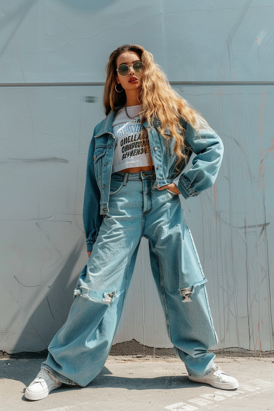 Women Are Freaking Out Over These Nostalgic 90s Baggy Jeans Looks ...