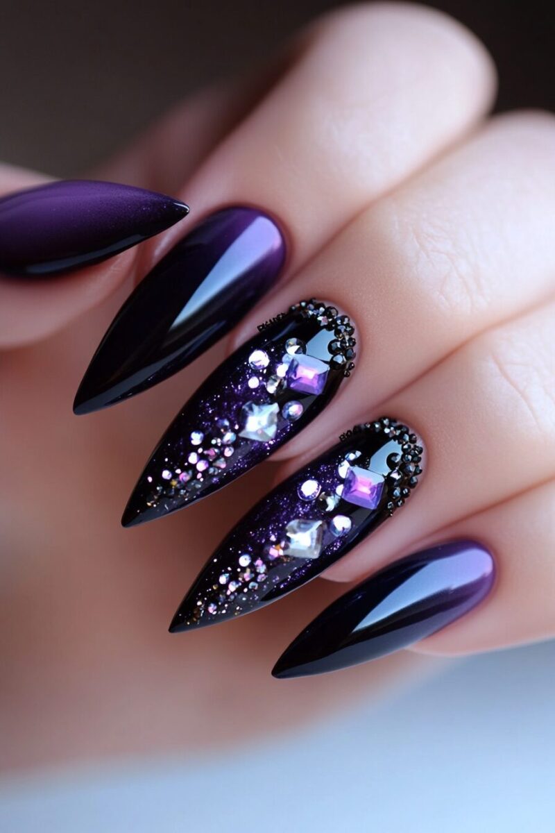Dark Purple Nails to Have You Feelin’ Luxe & Glam! — NeedleStyle