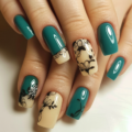 Nail Lovers Can’t Stop Trying My Teal Nail Designs — Daily Fashion ...