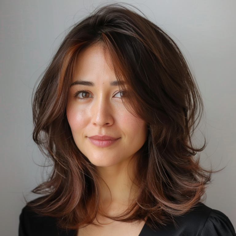 Medium Length Haircuts With Layers That Add Shape — NeedleStyle