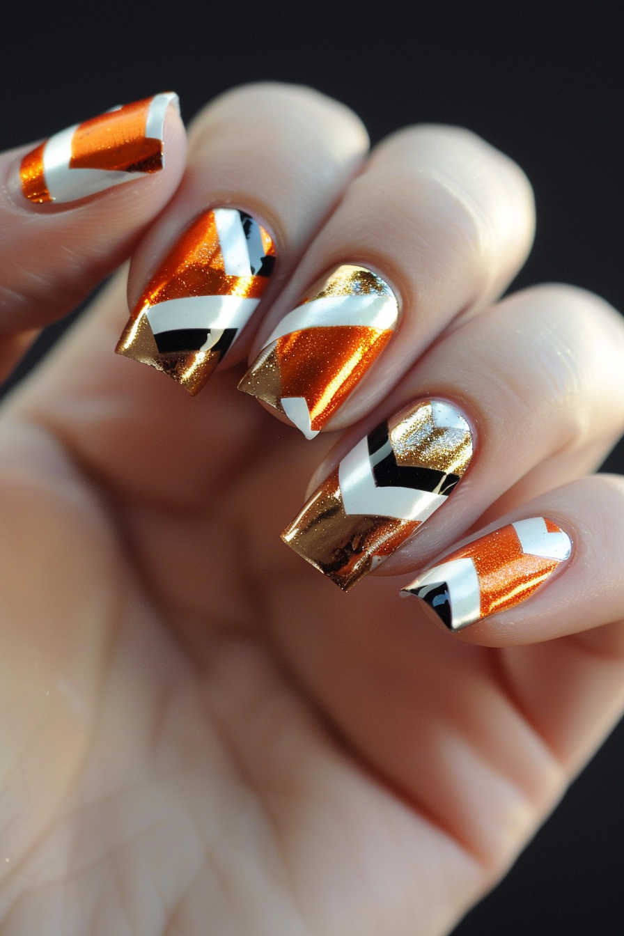 These Metallic Nail Designs Are Taking Pinterest By Storm