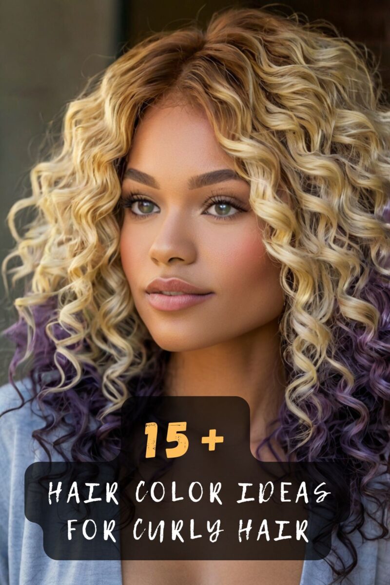 Lively Hair Color Ideas For Your Curly Locks — NeedleStyle