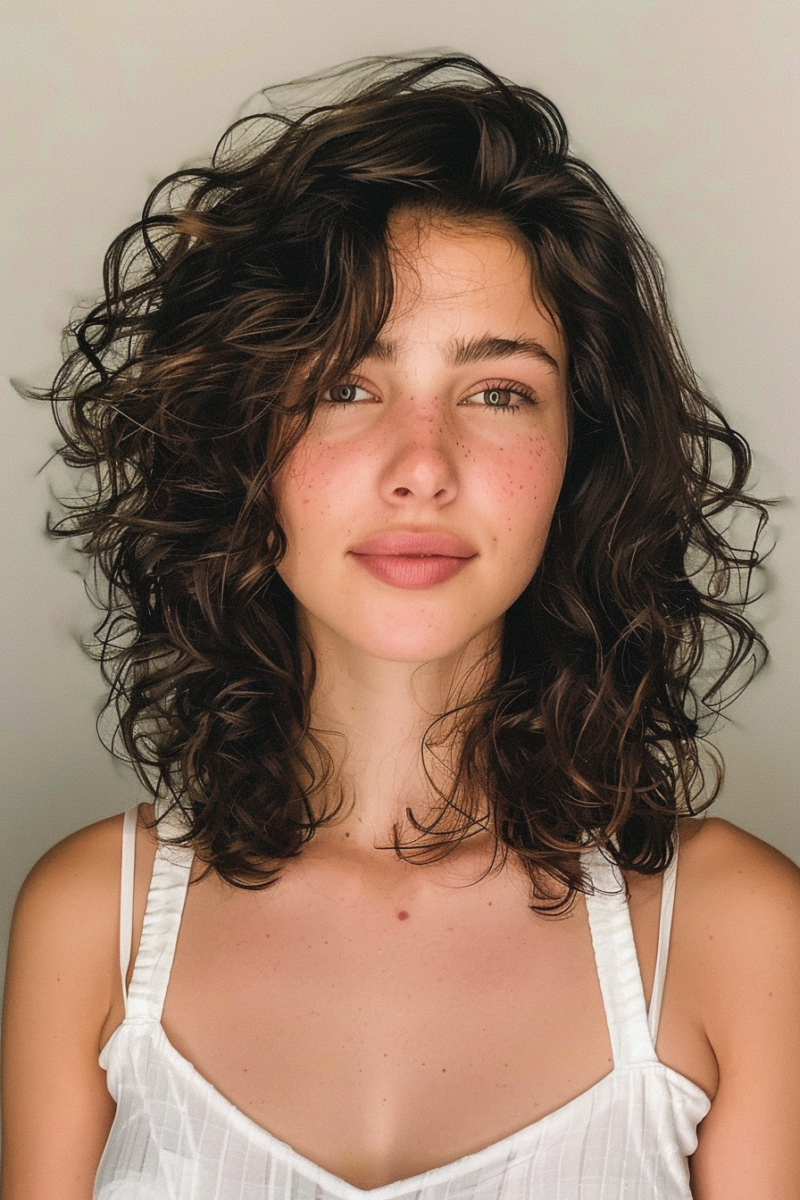 Stylists Say These Medium Shaggy Cuts Are The Secret To Effortless ...