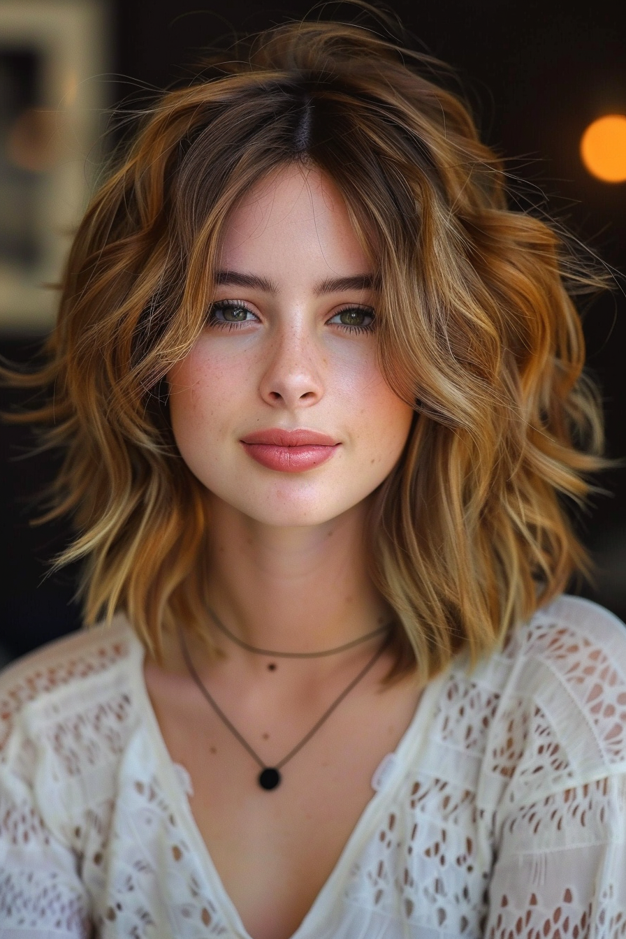 Stylists Say These Medium Shaggy Cuts Are The Secret To Effortless ...