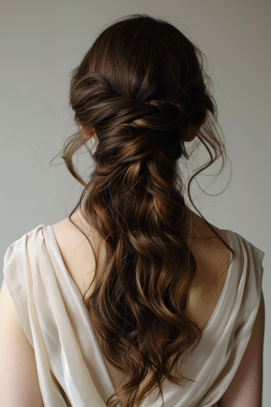 These 7+ Elegant Half-Up-Half-Down Wedding Hairdos Will Leave You ...