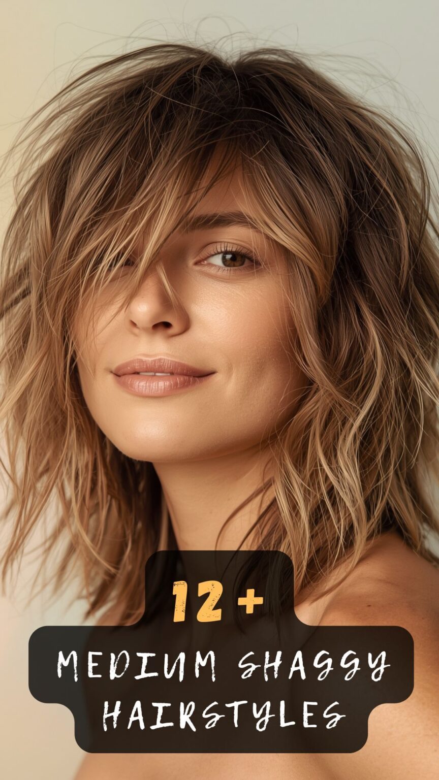 Stylists Say These Medium Shaggy Cuts Are The Secret To Effortless ...