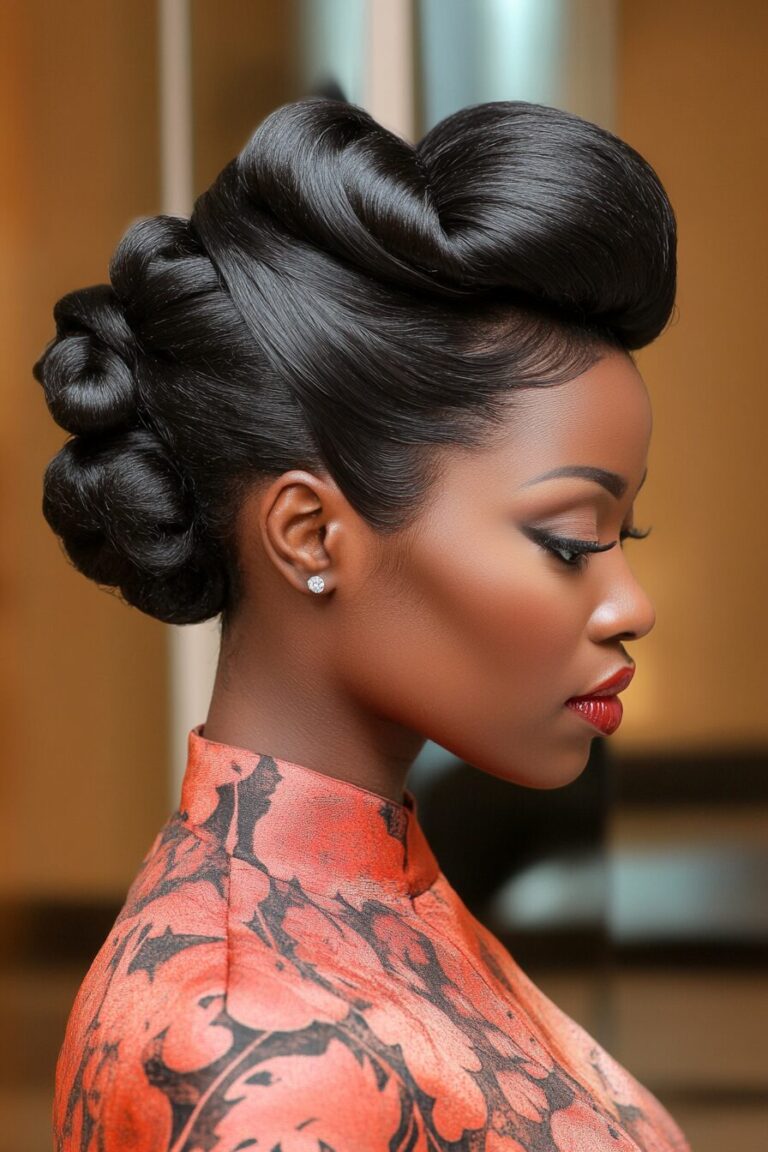 Stylish French Roll Looks For Black Women — NeedleStyle