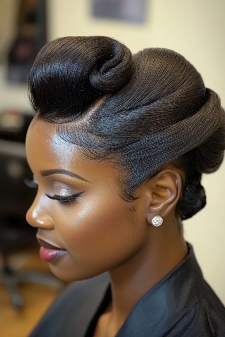 Stylish French Roll Looks For Black Women — NeedleStyle