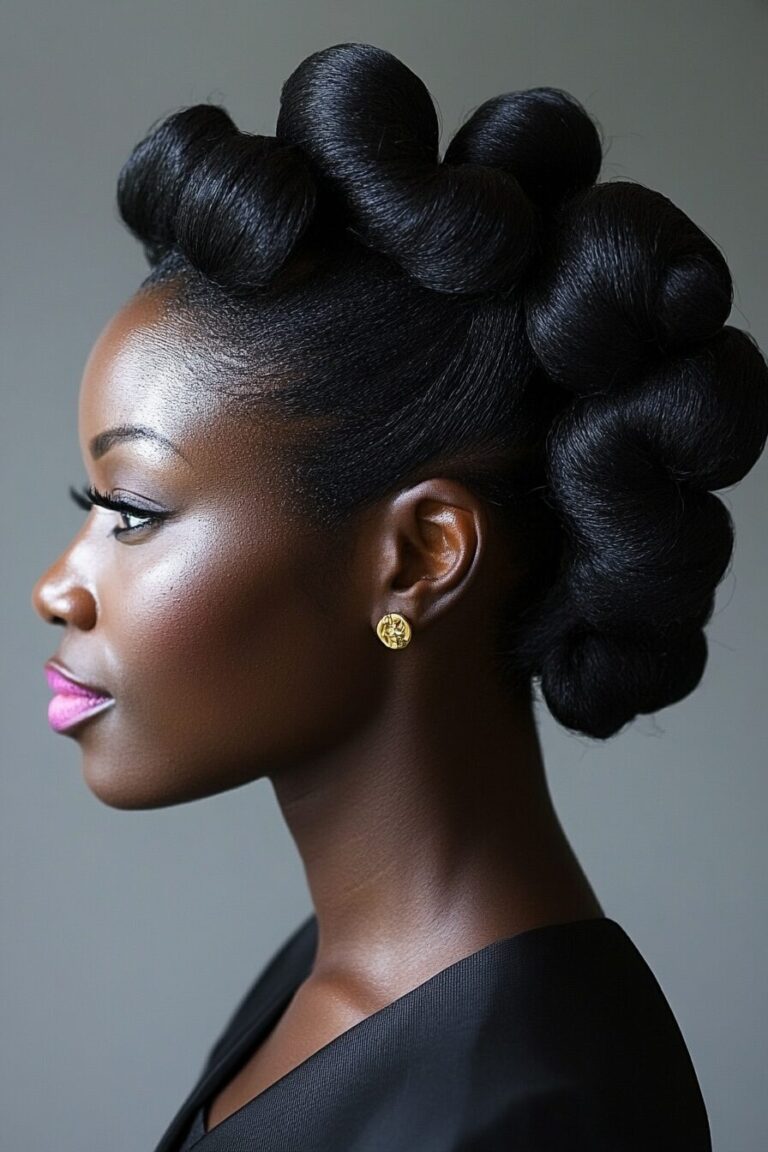 Stylish French Roll Looks For Black Women — NeedleStyle