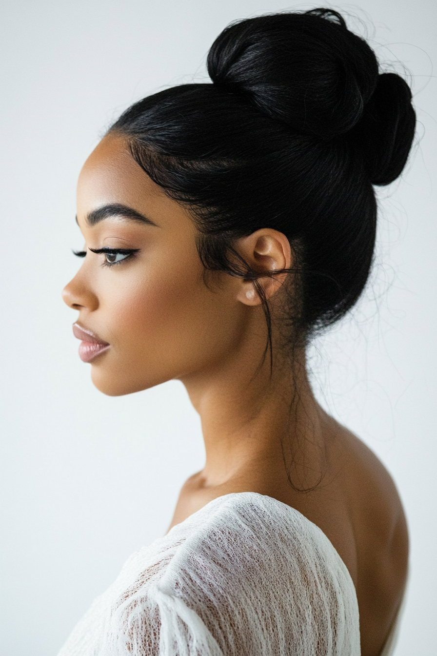 Have You Tried These 5 Stunning Black Hair Bun Styles Yet? — Daily ...