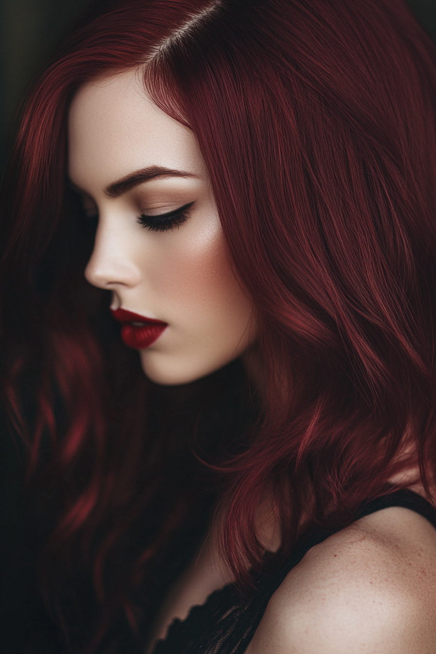 13 Captivating Chocolate Cherry Hair Colors — NeedleStyle