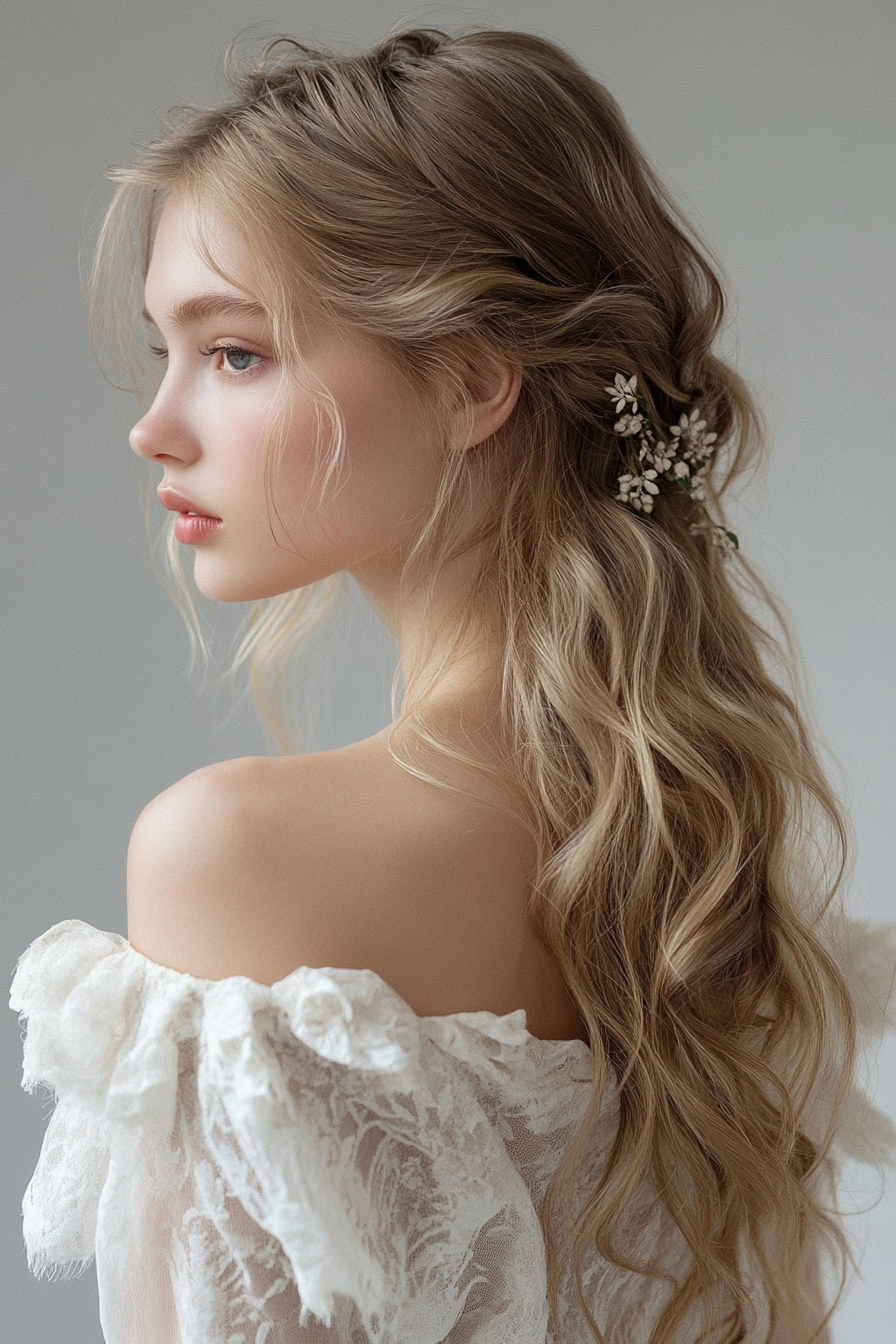 13 Hairstyles To Enhance Your Off-The-Shoulder Dress — Daily Fashion ...
