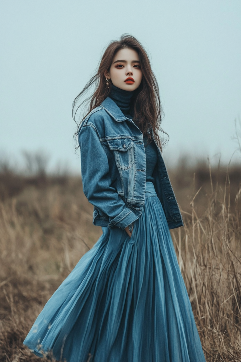 13 Oversized Jean Jacket Outfits to Rock — NeedleStyle