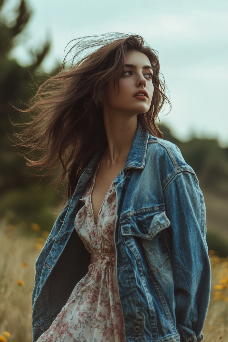 13 Oversized Jean Jacket Outfits to Rock — NeedleStyle