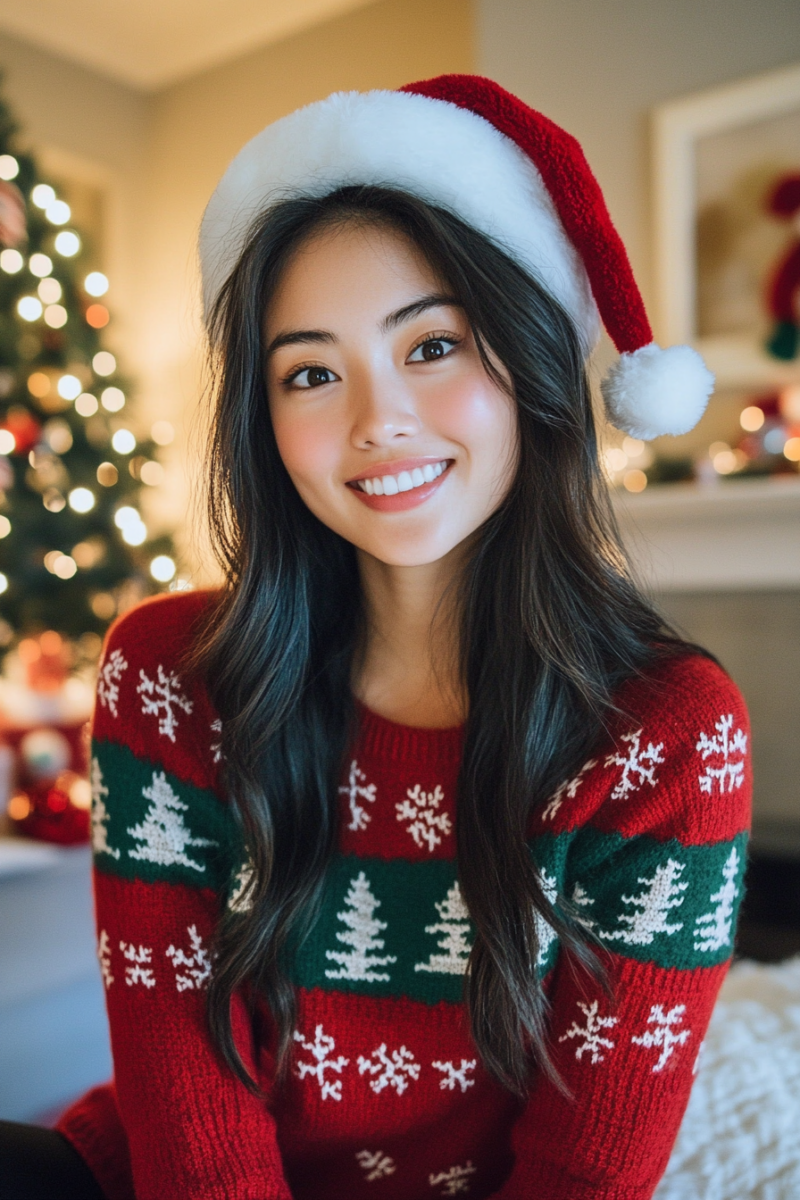 13 Festive Preppy Christmas Profile Pictures To Brighten Your Holiday ...