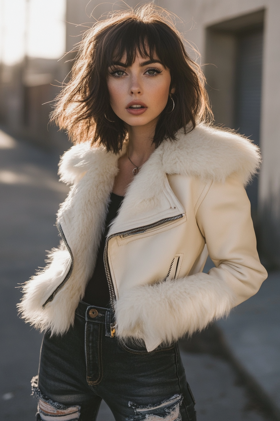 13 Stylish Fur Jacket Outfits For A Glamorous Touch — NeedleStyle