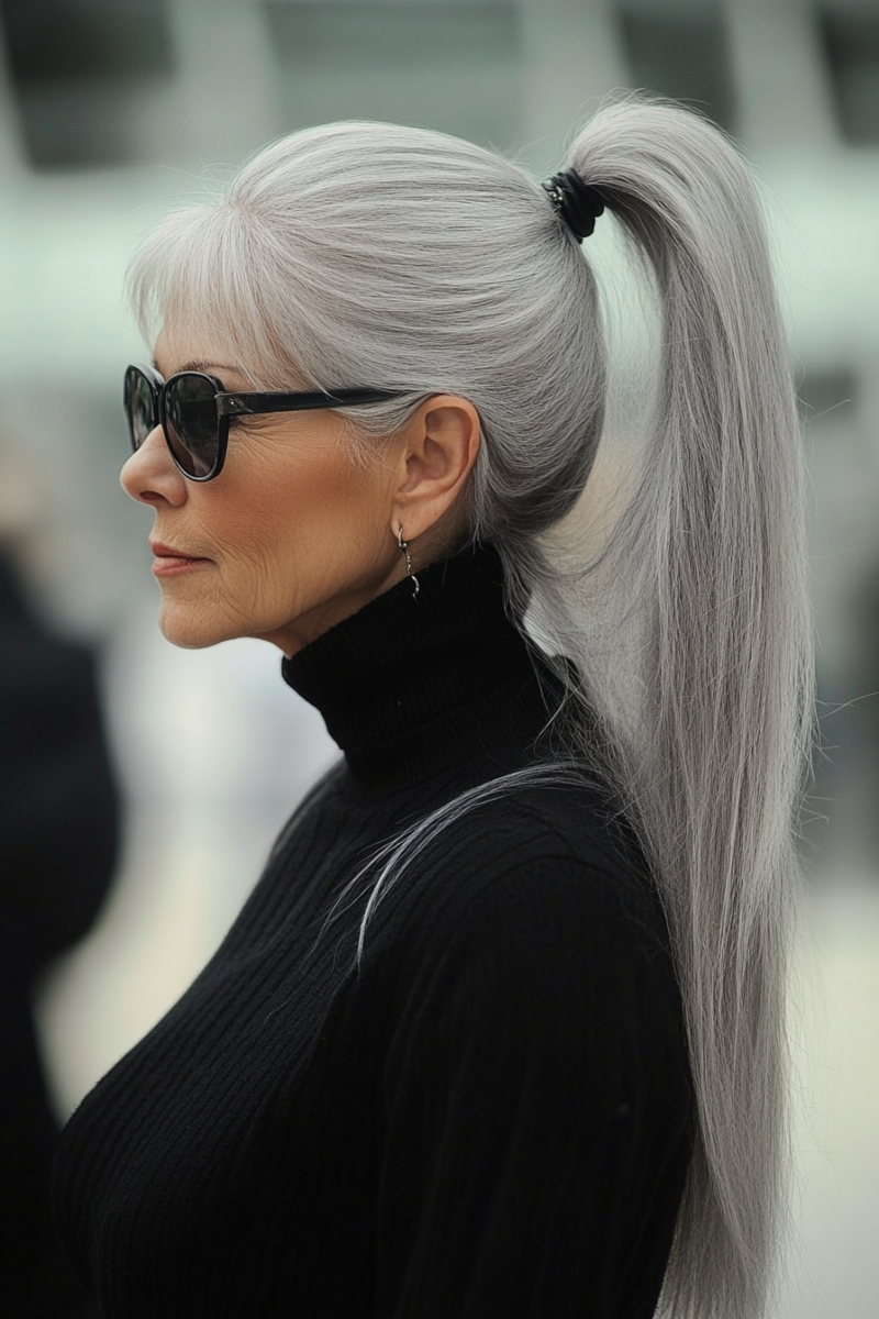 Why Long Hairstyles For Women Over 60 Are The Secret To Feeling ...