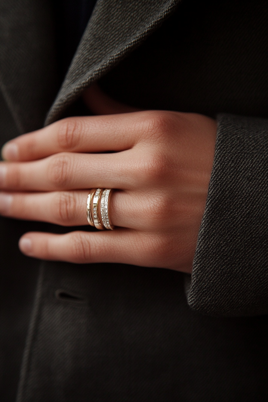 13 Stunning Ring Stacking Ideas For Your Wedding Bands — NeedleStyle