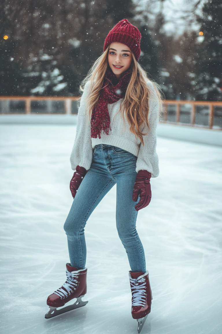 Discover 27+ Trendy Ice Skating Outfits You’ll Adore — NeedleStyle