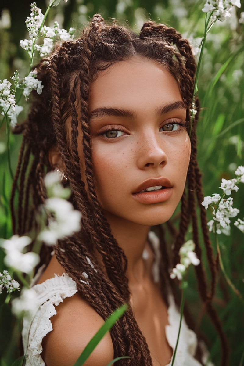 13 Thin Locs Hairstyles: Creative Looks for Modern Women — NeedleStyle