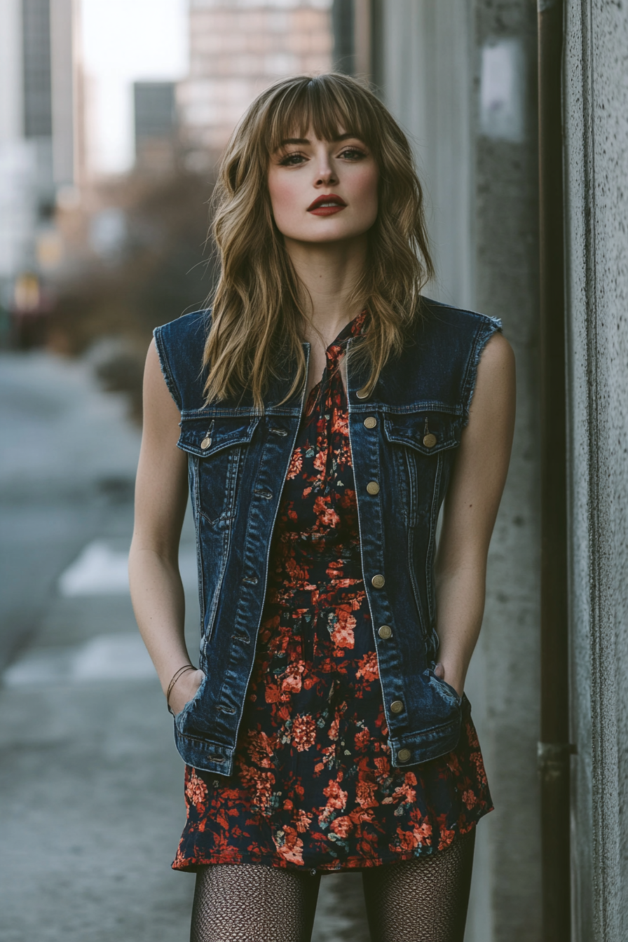 13 Trendy Denim Vest Outfits for a Style — NeedleStyle