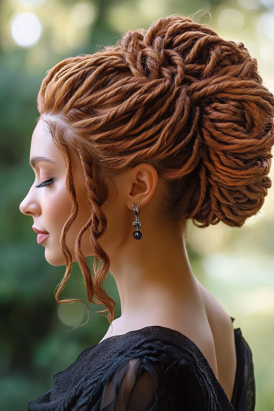 13 Thin Locs Hairstyles: Creative Looks for Modern Women — Daily ...