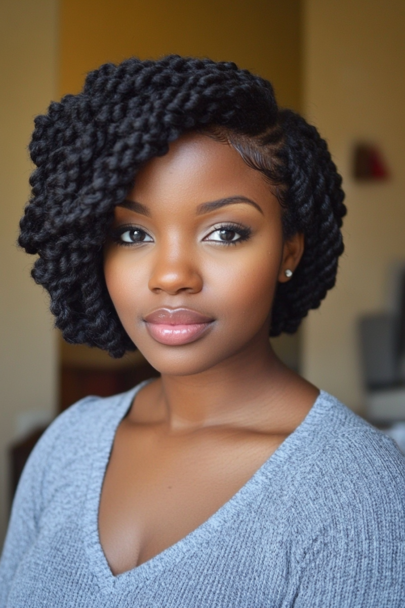 13 Short Crochet Twist Hairstyles: Creative Ideas for a Fresh New Look ...