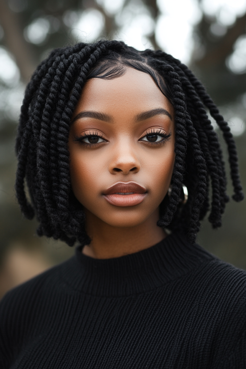 13 Two-Strand Twist Locs Hairstyles: Stunning and Unique Styles for ...