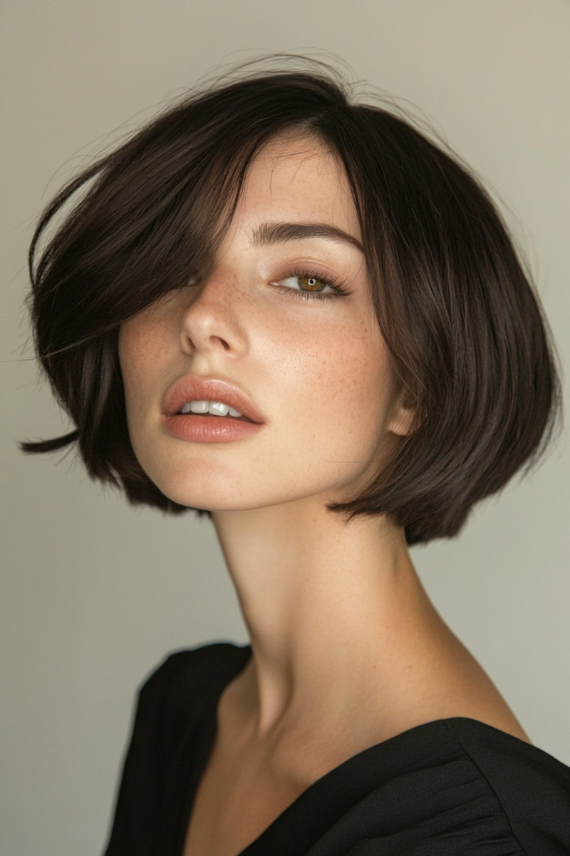 13 Slimming Bob Hairstyles for Round Face Shapes: Fresh Ideas for a ...