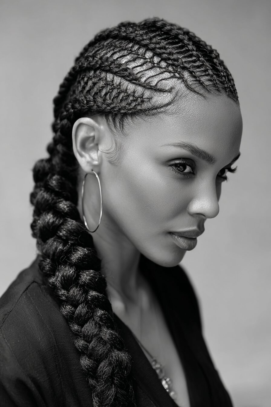 Chic Small Cornrows Will Have Everyone Talking! — NeedleStyle