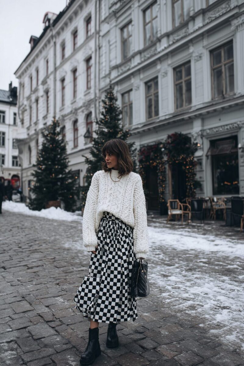 Trendy Checkered Skirt Outfits You Need To Try — NeedleStyle
