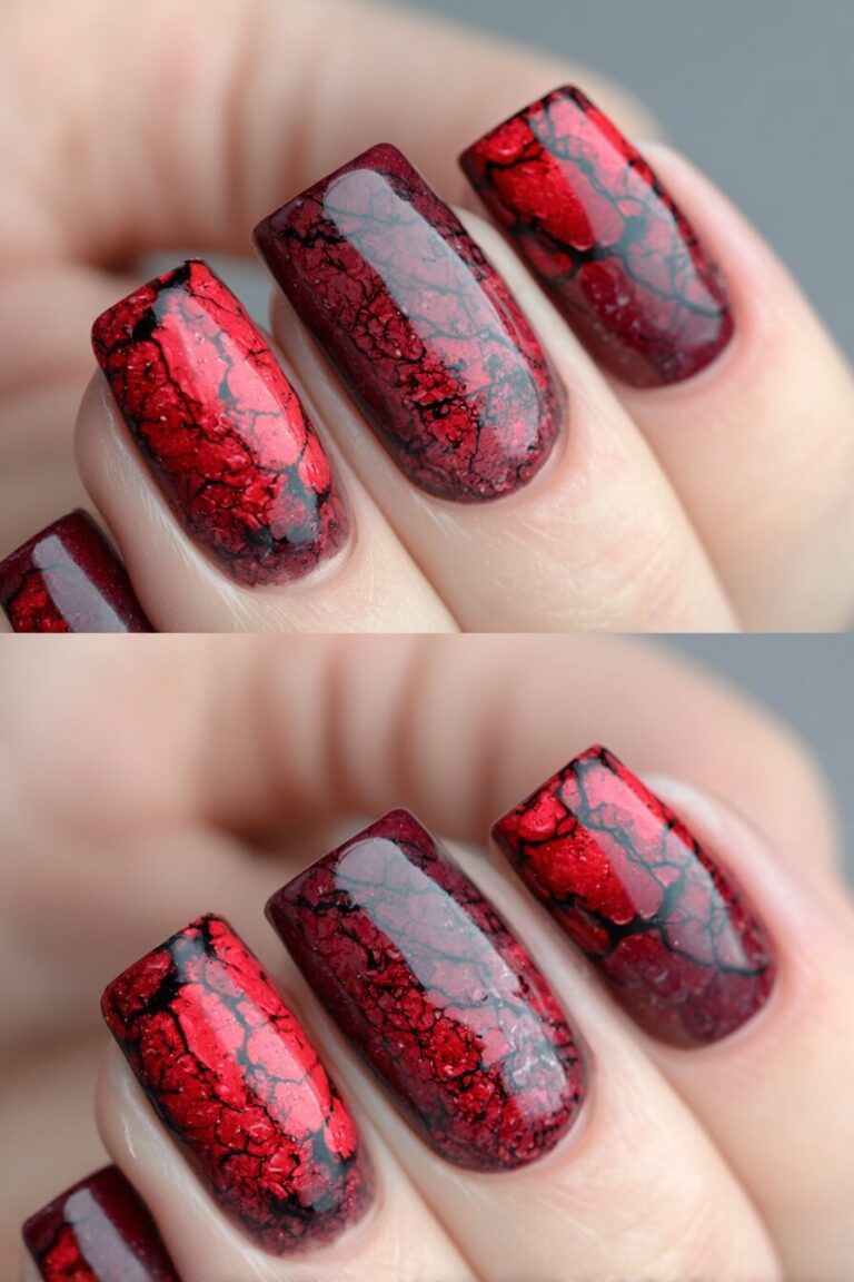 Elegant Deep Red Nail Ideas — NeedleStyle