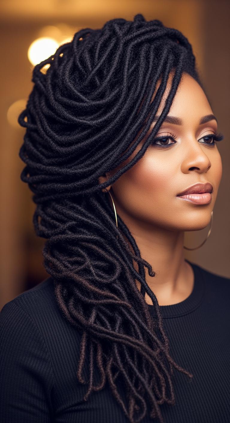 Everyday Nonchalant Dreadhead Styles That Always Look Right (Women ...