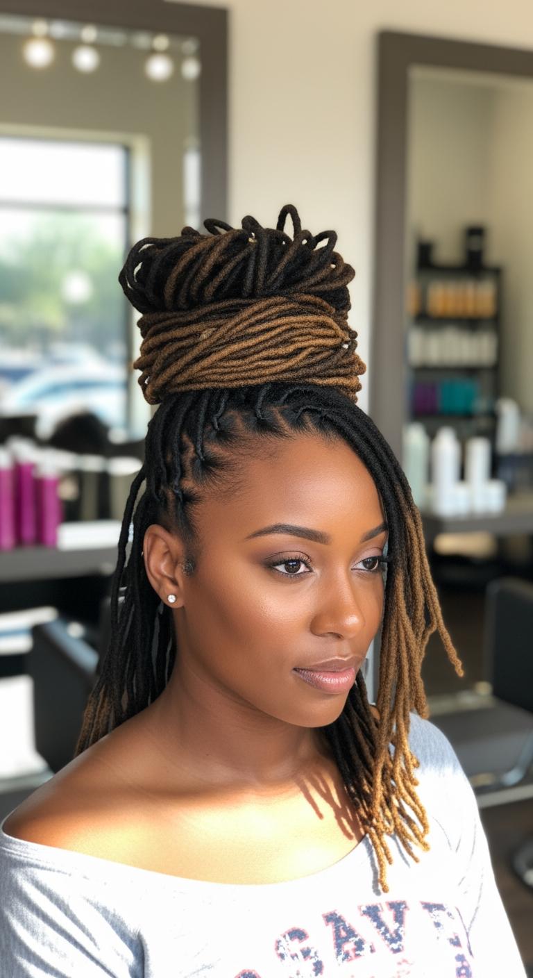 Everyday Nonchalant Dreadhead Styles That Always Look Right (Women ...