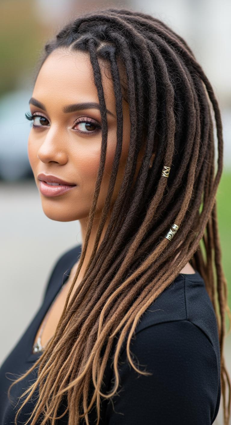 Everyday Nonchalant Dreadhead Styles That Always Look Right (Women ...